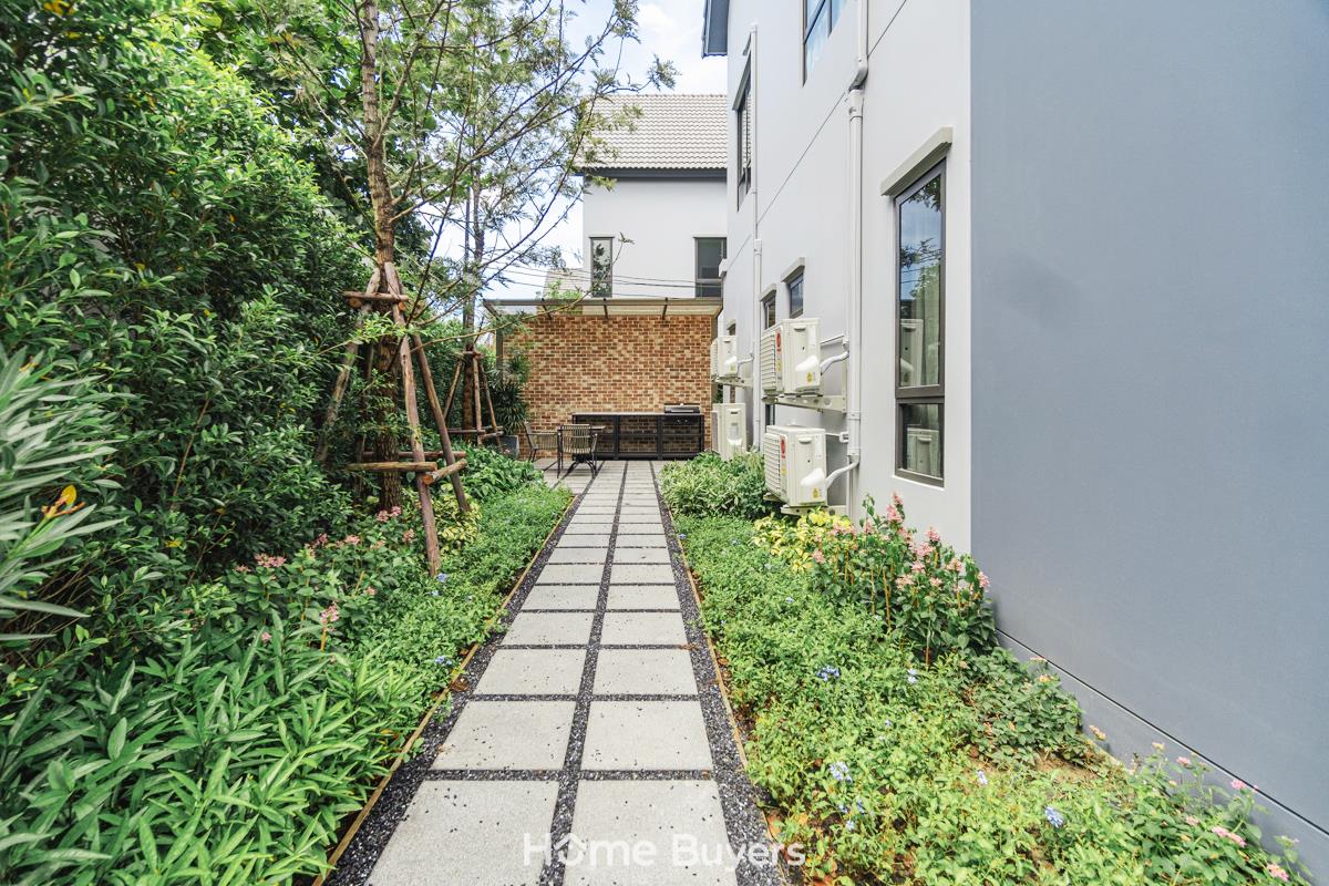 รีวิวบ้าน สราญสิริ saran siri พระราม 2 บรรยากาศอบอุ่น สไตล์ Modern ...