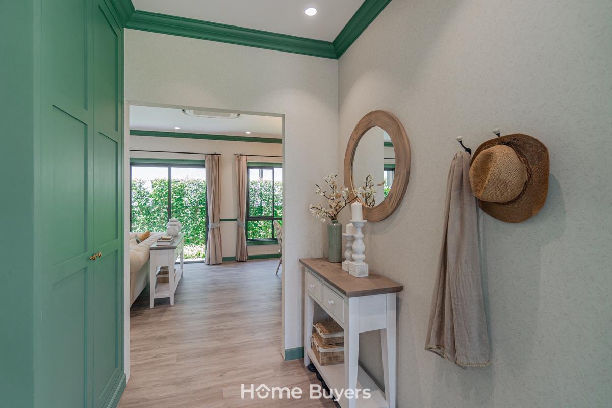 รีวิวบ้าน สราญสิริ saran siri พระราม 2 บรรยากาศอบอุ่น สไตล์ Modern ...