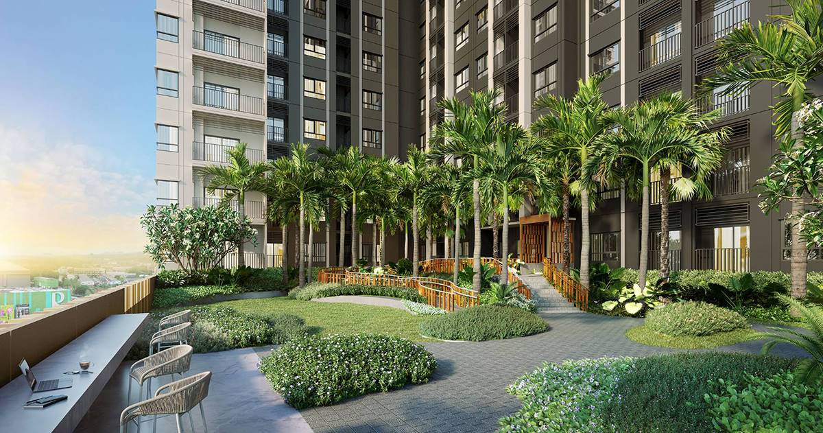 เอสเซ็นท์ วิลล์ Escent Ville สุราษฎร์ธานี คอนโดมิเนียม ทำเลในศูนย์การค้า