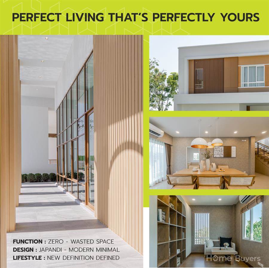 MODEN RAMA 2 บ้านเดี่ยว สไตล์ Modern Minimal-Japandi เติมเต็มความ ...
