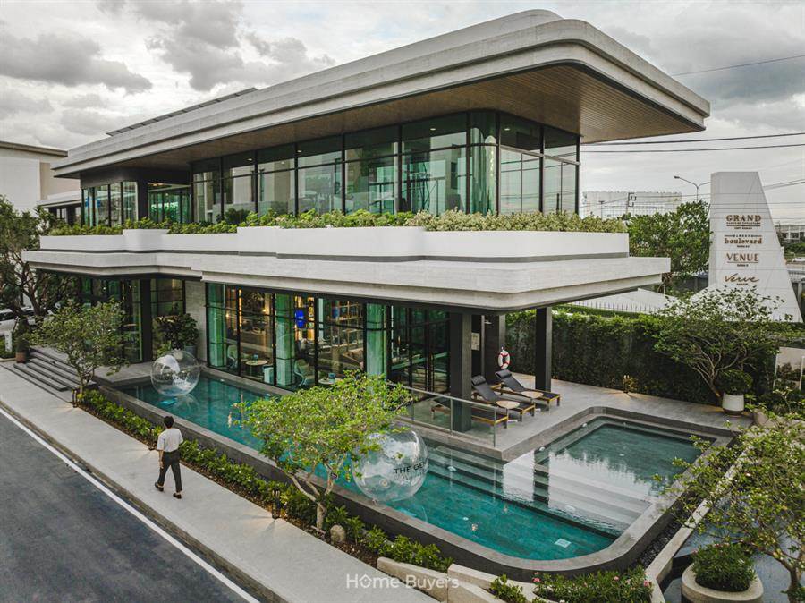 รีวิวบ้าน The Gentry Cultivar Rama 9 บ้านเดี่ยวหรู 3 ชั้น โซนกรุงเทพกรีฑาตัดใหม่ สไตล์ Modern ...