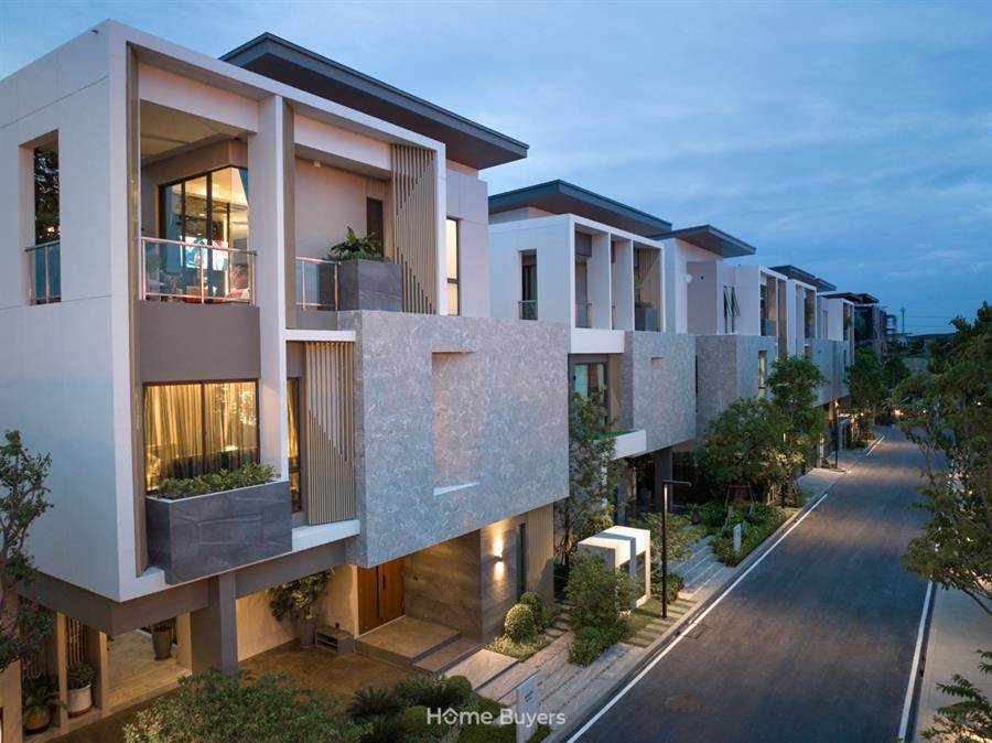 รีวิวบ้าน The Gentry Cultivar Rama 9 บ้านเดี่ยวหรู 3 ชั้น โซนกรุงเทพกรีฑาตัดใหม่ สไตล์ Modern ...