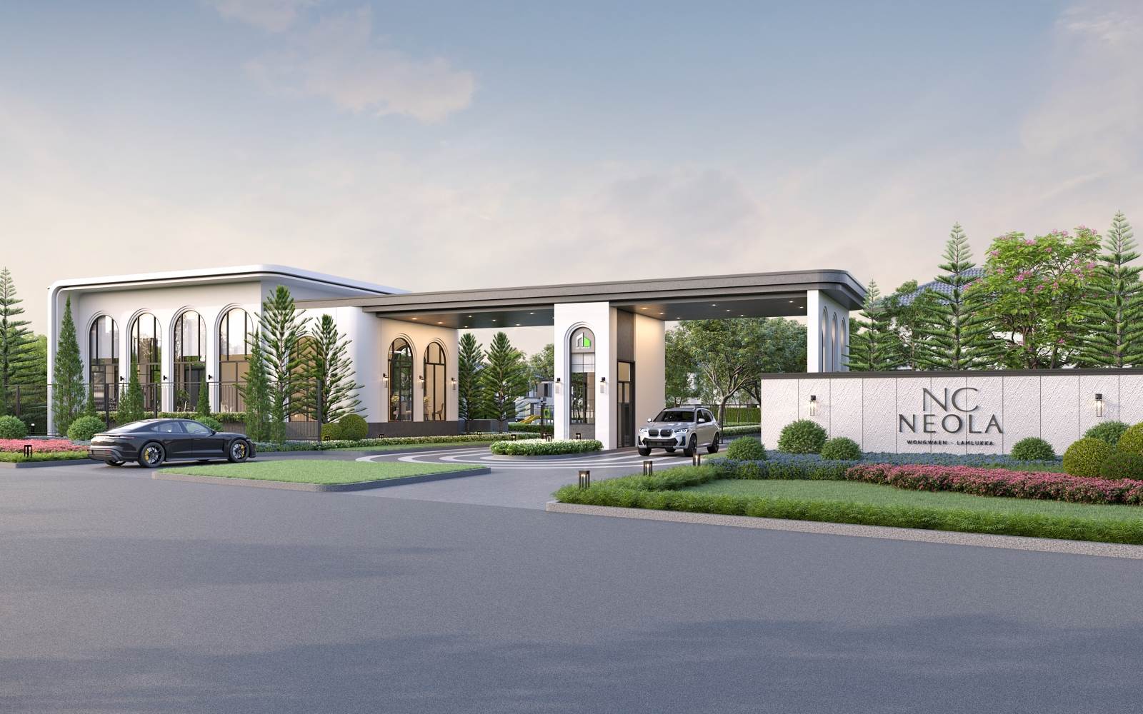 เอ็นซี นีโอลา NC NEOLA วงแหวน ลำลูกกา บ้านเดี่ยว และบ้านดีไซน์ใหม่ บนทำเลลำลูกกา ติดมอเตอร์เวย์