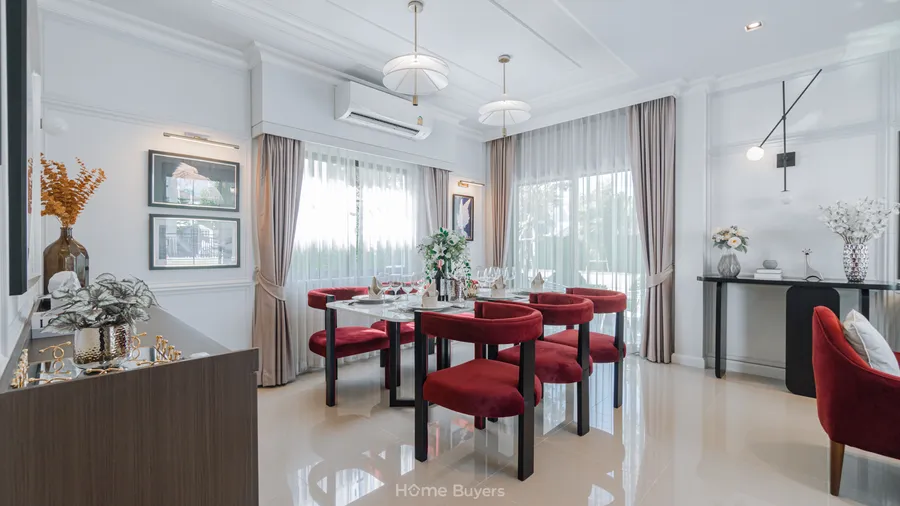 รีวิวบ้าน The Ricco Residence Prime วงแหวน - หทัยราษฎร์ บ้านเดี่ยวพรีเ ...