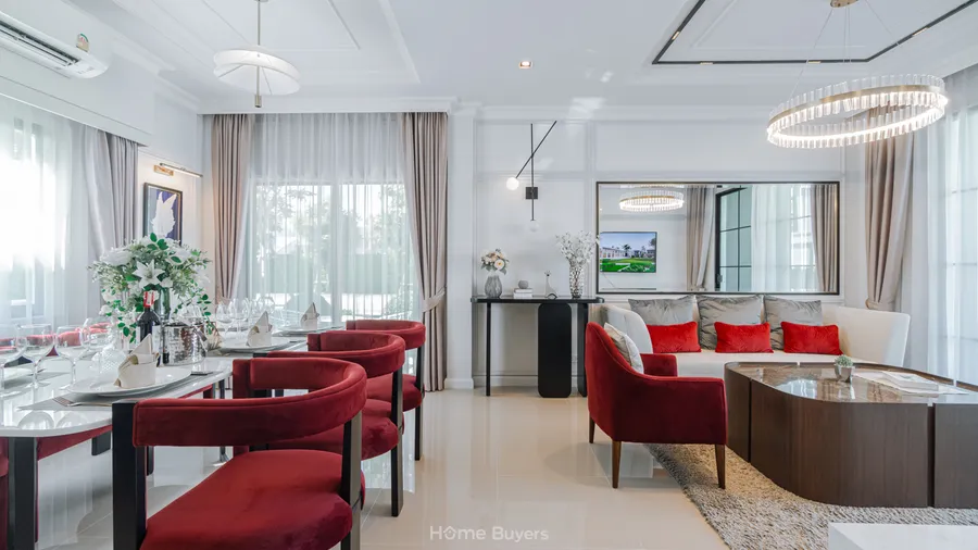 รีวิวบ้าน The Ricco Residence Prime วงแหวน - หทัยราษฎร์ บ้านเดี่ยวพรีเ ...
