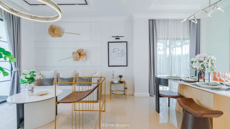 รีวิวบ้าน The Ricco Residence Prime วงแหวน - หทัยราษฎร์ บ้านเดี่ยวพรีเ ...