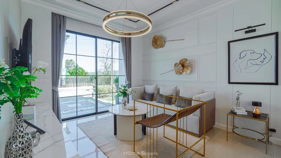 รีวิวบ้าน The Ricco Residence Prime วงแหวน - หทัยราษฎร์ บ้านเดี่ยวพรีเ ...