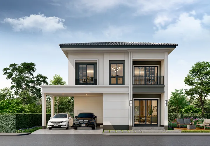 The Ricco Residence Prime วงแหวนฯ-หทัยราษฎร์ | บ้านเดี่ยว Modern Classic