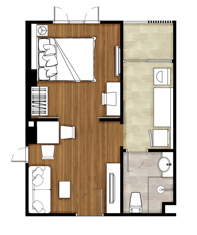 กิ๊ฟท์ คอนโด บ่อวิน Gift Condo ความใกล้ ที่คุ้มค่า