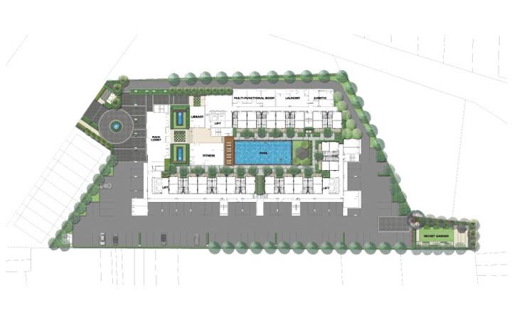 เดอะการ์เด้น คอนโด The Garden Condo ใช้ชีวิตสไตล์อังกฤษ ที่คุณจะคาดไม่ถึง