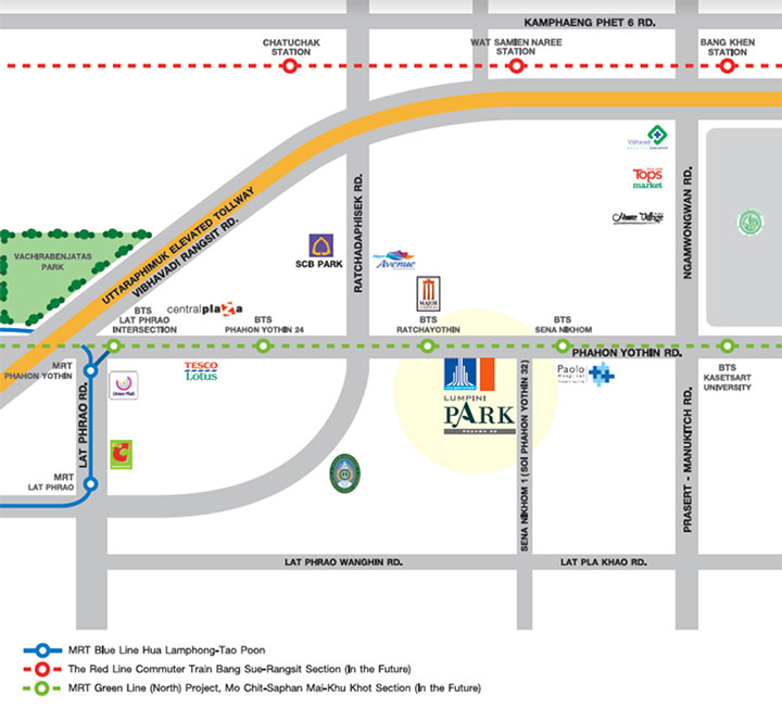 ลุมพินี พาร์ค Lumpini Park พหล 32 แหล่งออกซิเจนแห่งใหม่ ใจกลางพหลโยธิน