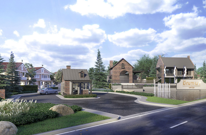 มัณฑนา Muntana นครปฐม สังคมบ้านเดี่ยวคุณภาพแห่งใหม่