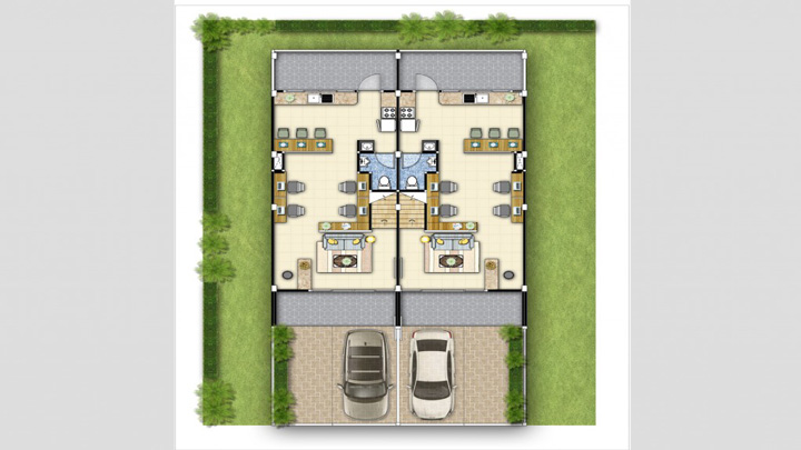 เดอะ เลมอน ทาวน์ The Lemon Town เทิดราชัน 11-ดอนเมือง ทาวน์โฮม 2 ฟังก์ชัน