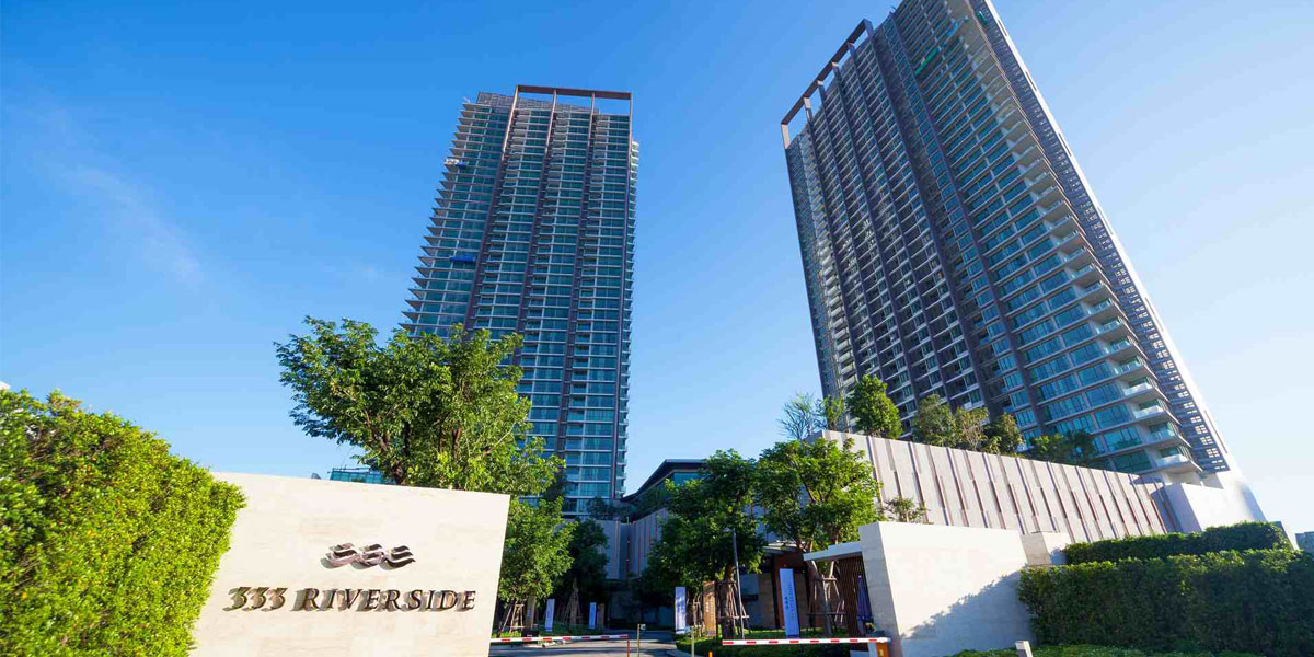 333 ริเวอร์ไซด์ 333 Riverside อนาคตสมบูรณ แบบ…ริมโค้งน้ำเจ้าพระยา