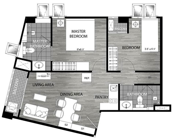 เดอะสปริงคอนโด The Spring Condo หรูหรา สไตล์โคโลเนียล