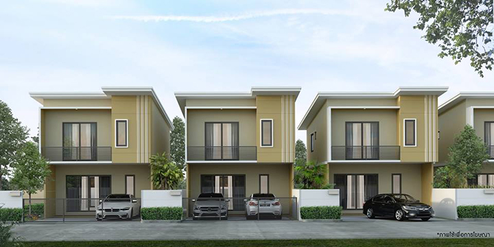 ดิ เออร์เบิน 304 The Urban 304 บ้าน 3 แบบ 3 สไตล์