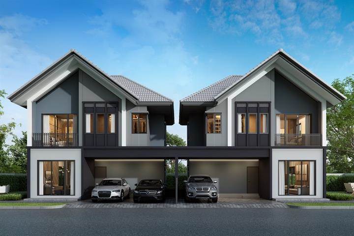 ภูริ ไพร์ม Puri Prime หนองจอก บ้านเดี่ยว และบ้านแฝด สไตล์โมเดิร์น 4-5 ...