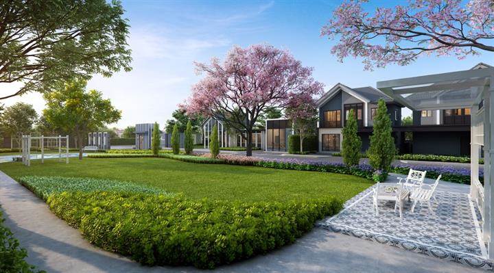 ภูริ ไพร์ม Puri Prime หนองจอก บ้านเดี่ยว และบ้านแฝด สไตล์โมเดิร์น 4-5 ...