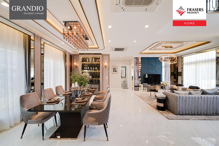 แกรนดิโอ GRANDIO รัตนาธิเบศร์-ราชพฤกษ์ บ้านเดี่ยว สไตล์ยุโรป พร้อมสระว่ายน้ำส่วนตัว 5 ห้องนอน ...