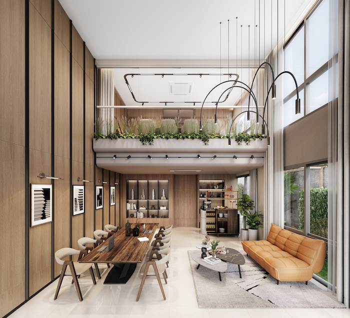 เซนเทอร์ พัฒนาการ Sentre Pattanakarn โฮมออฟฟิศสไตล์โมเดิร์น 3.5 ชั้น ปรับฟังก์ชั่นการใช้งานได้ ...