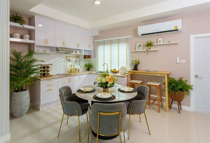 นิรันดร์ วิลล์ Nirun Ville ทาวน์โฮม หน้ากว้าง เพดานโปร่ง บนทำเลเทพารักษ์