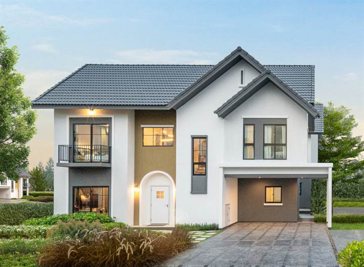 บรีซ ชาเล่ต์ BREEZE CHALET บูรพาพัฒน์ - สุขุมวิท บ้านเดี่ยว บนทำเลบ้านฉาง ระยอง