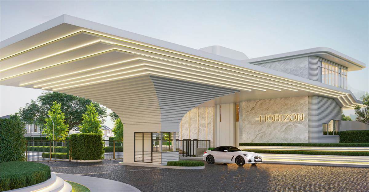 ฮอไรซอน บาย ภัททา HORIZON By PATTA บ้านเดี่ยวพื้นที่กว้าง ใกล้มอเตอร์ ...