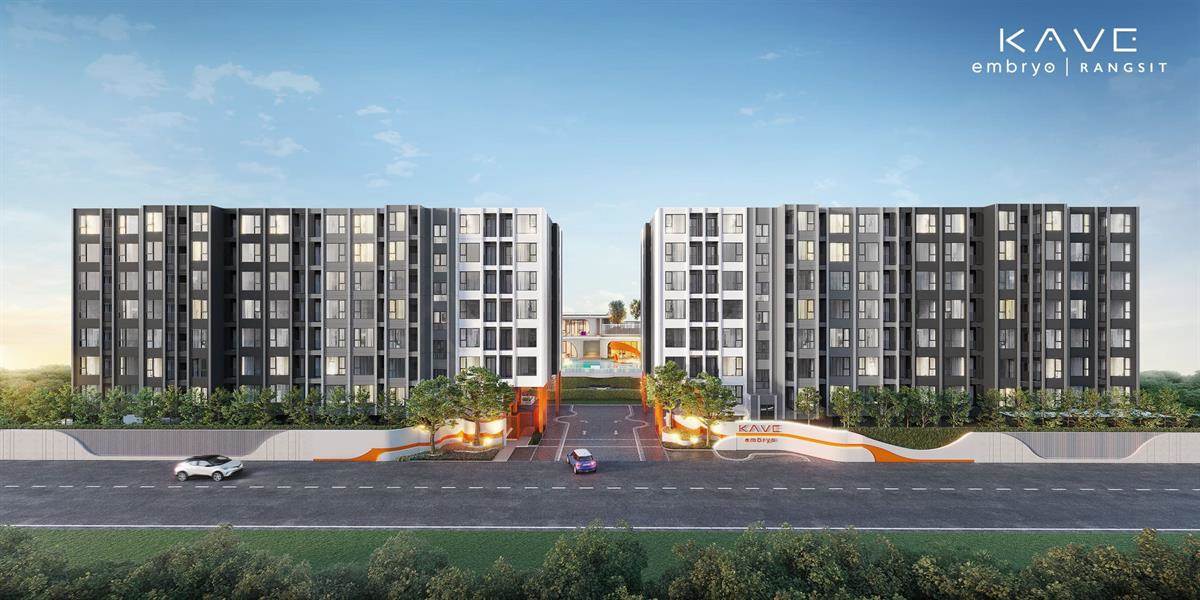 เคฟ เอมบริโอ KAVE Embryo รังสิต คอนโดมิเนียม Low Rise ตรงข้ามม.ราชมงคล ...