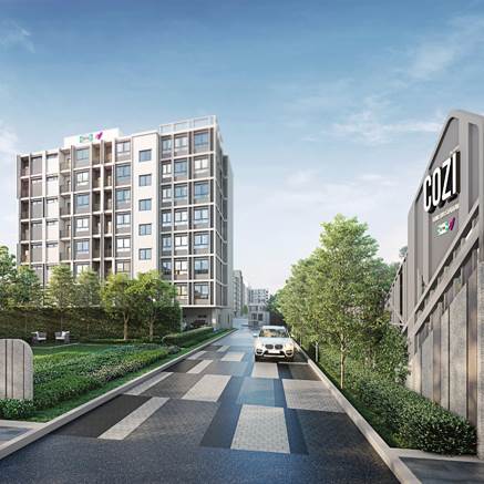 โคซี่ รามฯ 189 สเตชั่น Cozi ram 189 station คอนโด ติดถนนใหญ่รามคำแหง ...