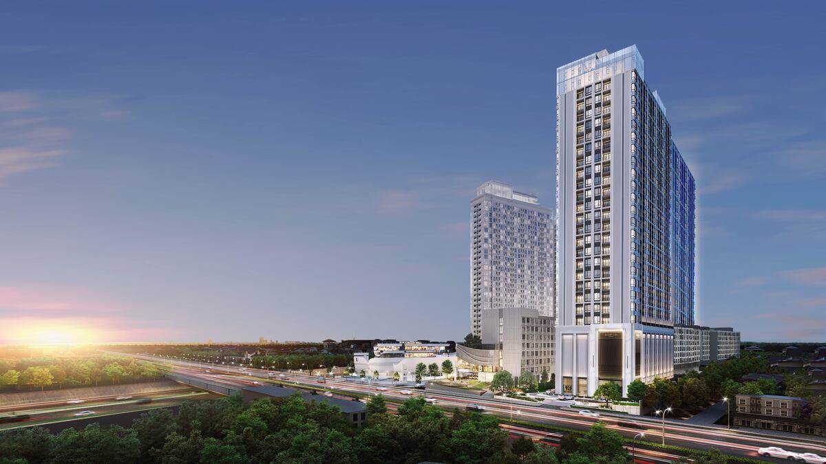 เดอะ แฮมป์ตัน สวีท Hampton Suite ระยอง คอนโด High rise 30 ชั้น ขนาดห้อง ...