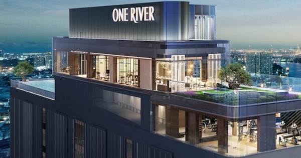 วัน ริเวอร์ ONE RIVER พระราม 3 คอนโด สูง 33 ชั้น 1-2 ห้องนอน พื้นที่ 81 ...