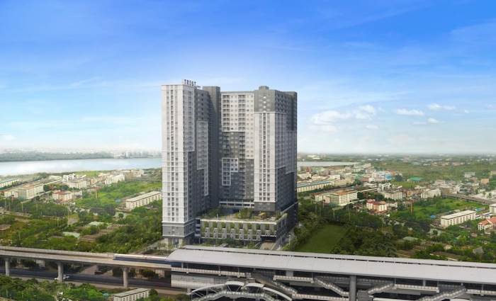 เดอะทรัสต์ คอนโด The Trust Condo @บีทีเอส เอราวัณ คอนโดมิเนียม 30 ชั้น ...
