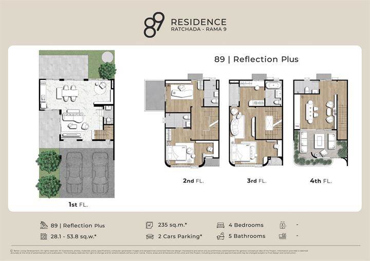 89 เรสซิเดนซ์ รัชดา-พระราม 9 89 Residence Ratchada - Rama 9 บ้านหรู 4 ...
