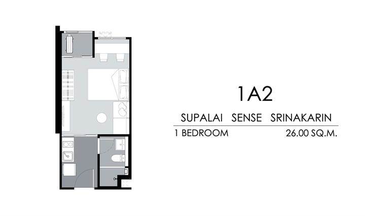ศุภาลัย เซนส์ Supalai Sense ศรีนครินทร์ คอนโดมิเนียม Low-Rise 3 อาคาร ...