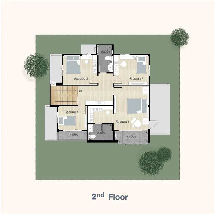 แกรนด์ เดคโค่ นครปฐม Grand Deco Nakhonpathom บ้านเดี่ยวพื้นที่เยอะ หน้า ...