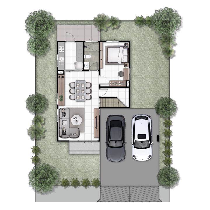 เนอวานา เอเลเมนท์ Nirvana Element บางนา บ้านเดี่ยว 2 ชั้น 3-5 ห้องนอน 2 ...