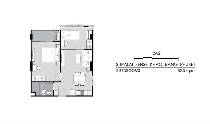ศุภาลัย เซนส์ Supalai Sense เขารัง ภูเก็ต คอนโดมิเนียม 8 ชั้น 1-2 ห้อง ...