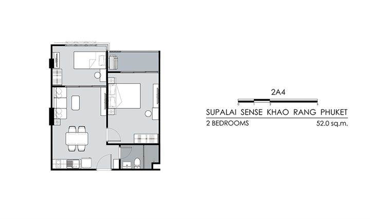 ศุภาลัย เซนส์ Supalai Sense เขารัง ภูเก็ต คอนโดมิเนียม 8 ชั้น 1-2 ห้อง ...